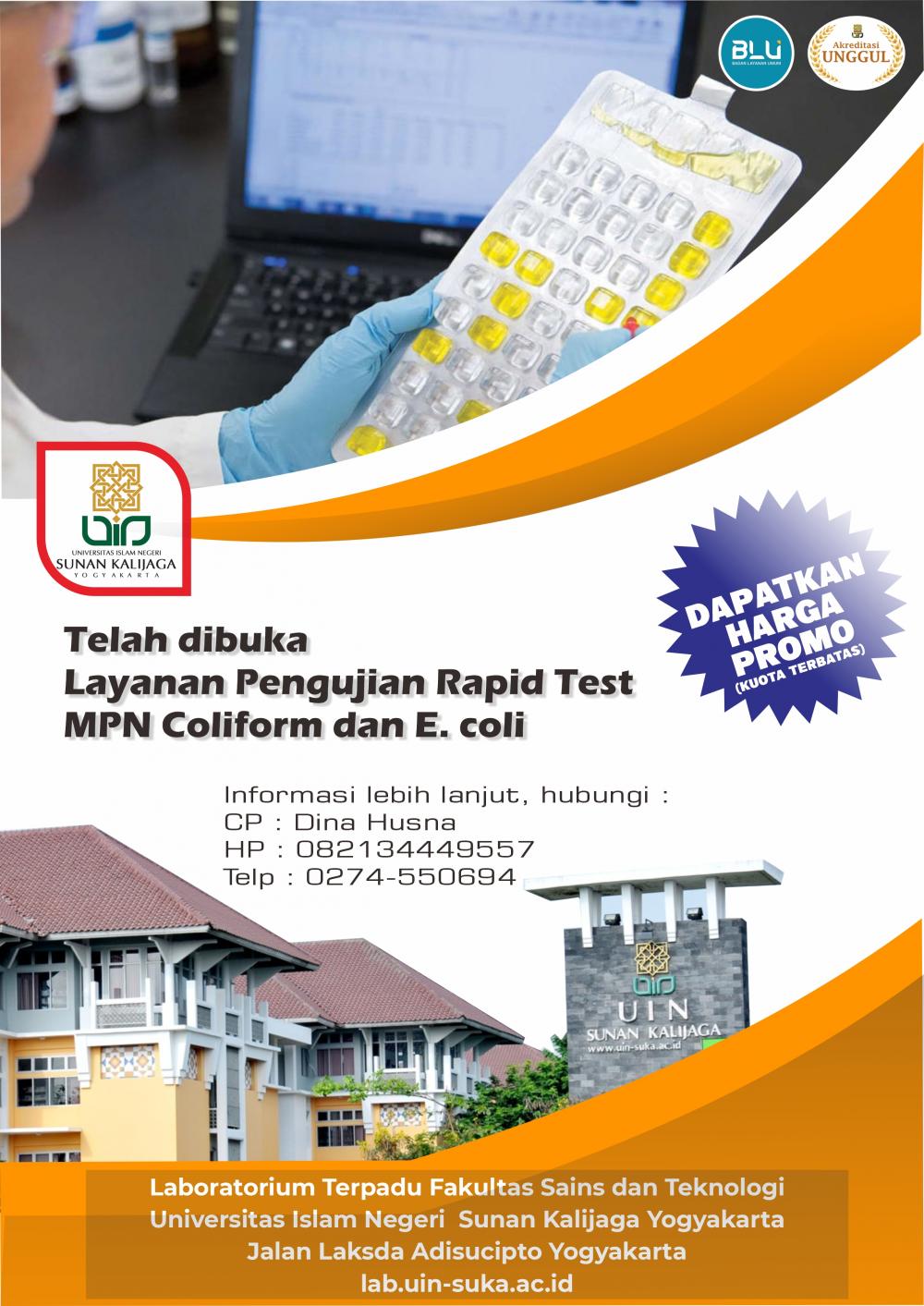 Laboratorium Terpadu UIN Sunan Kalijaga Yogyakarta